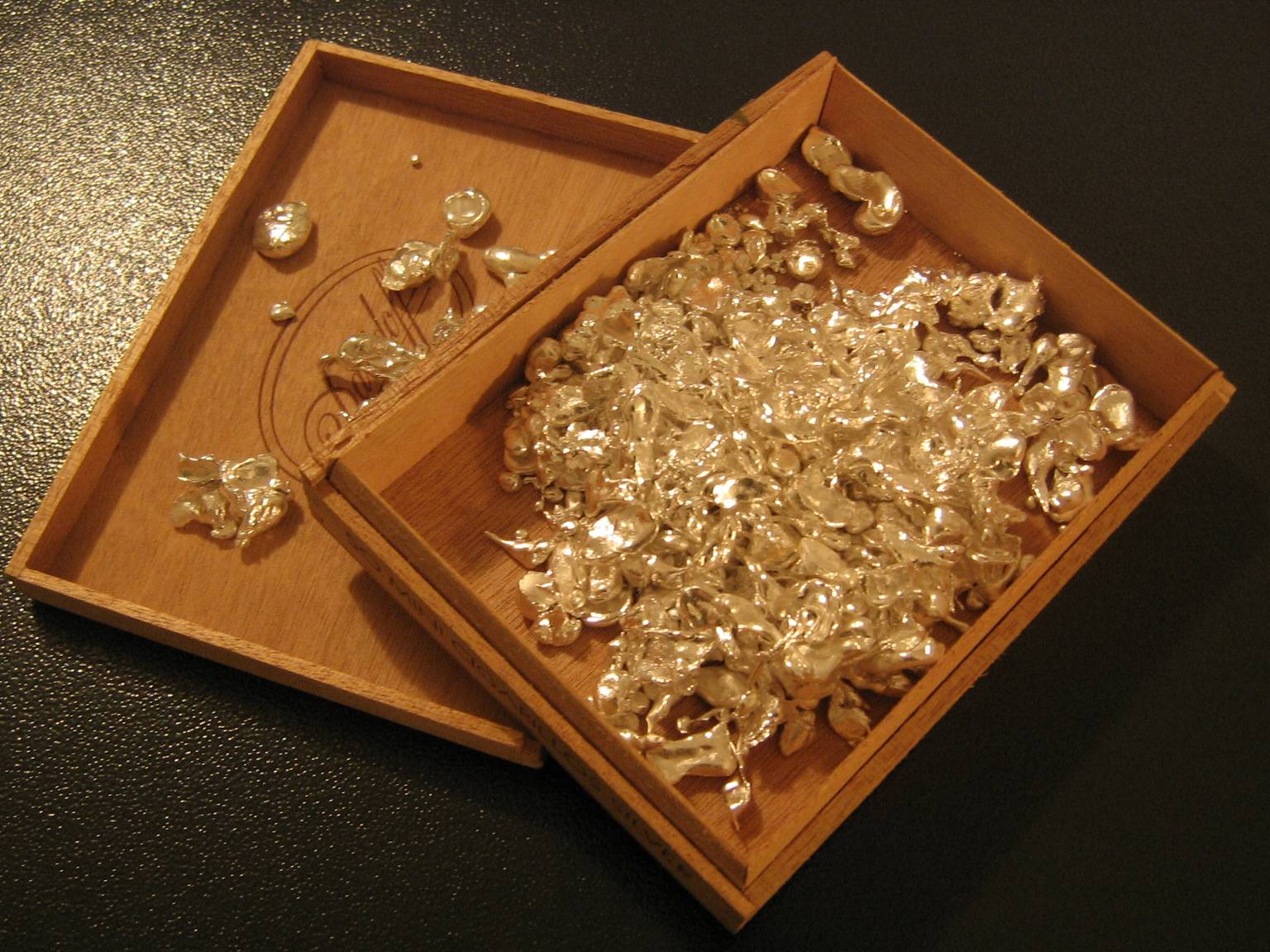 Silverware and silver scrap